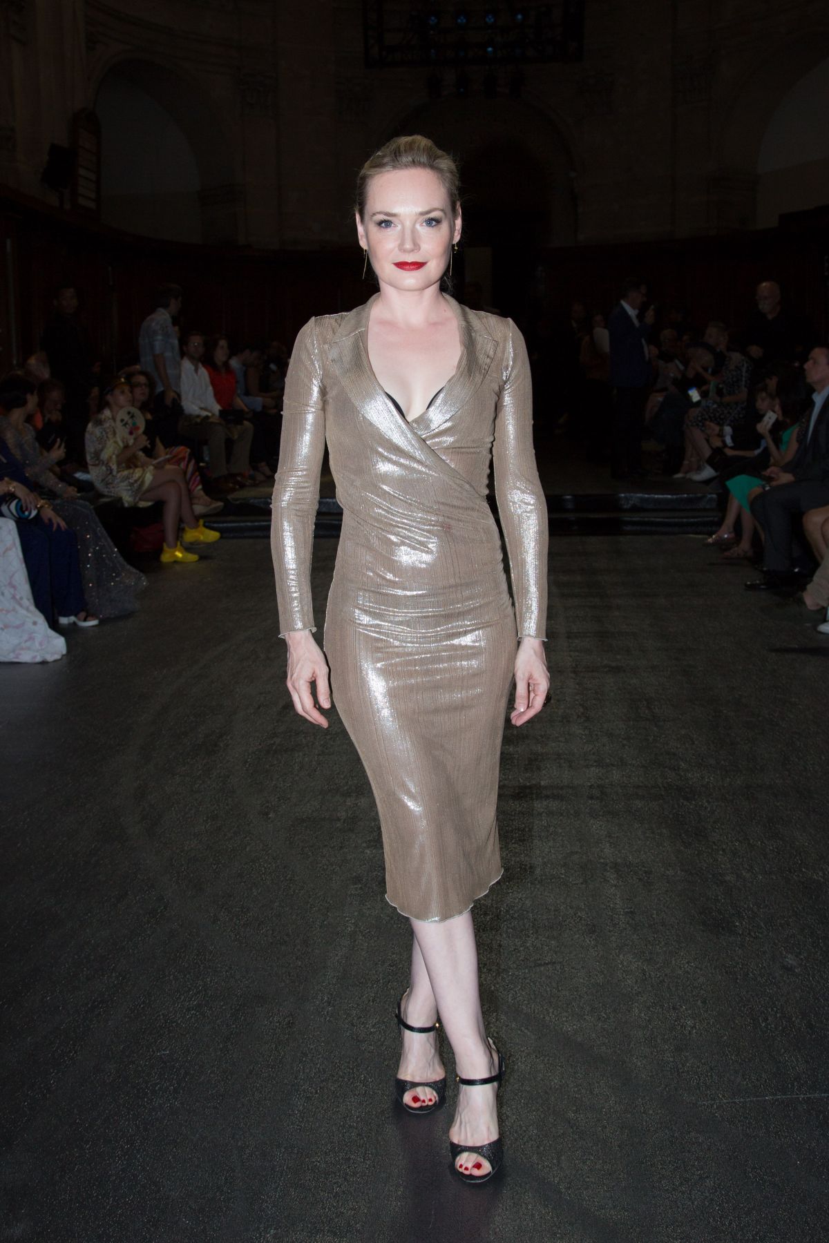JULIE JUDD and DEBORAH FRANCOIS at Julien Fournie Haute Couture Fall ...