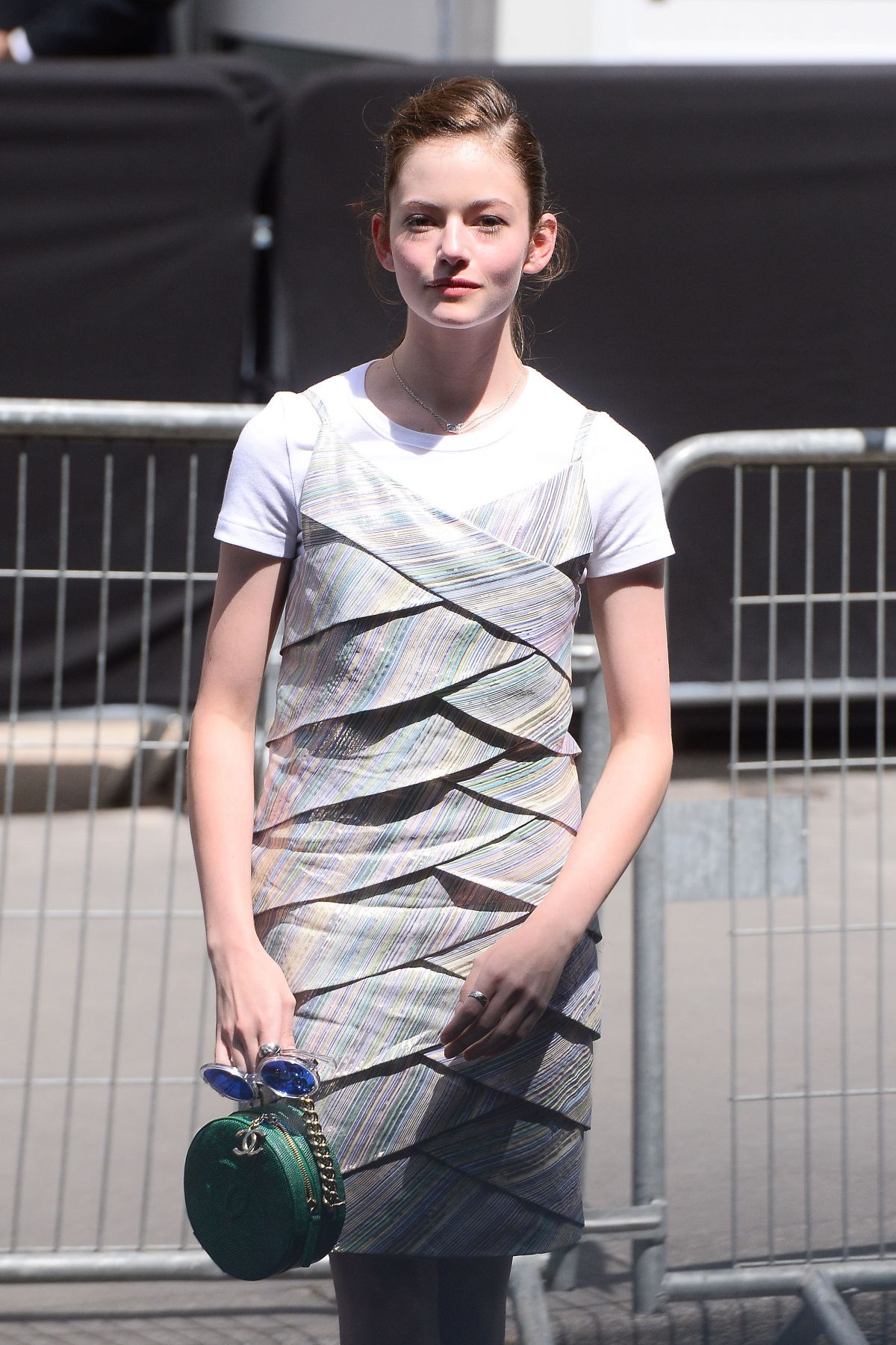 MACKENZIE FOY at Chanel Show at Haute Couture Fashion Week in Paris 07 ...