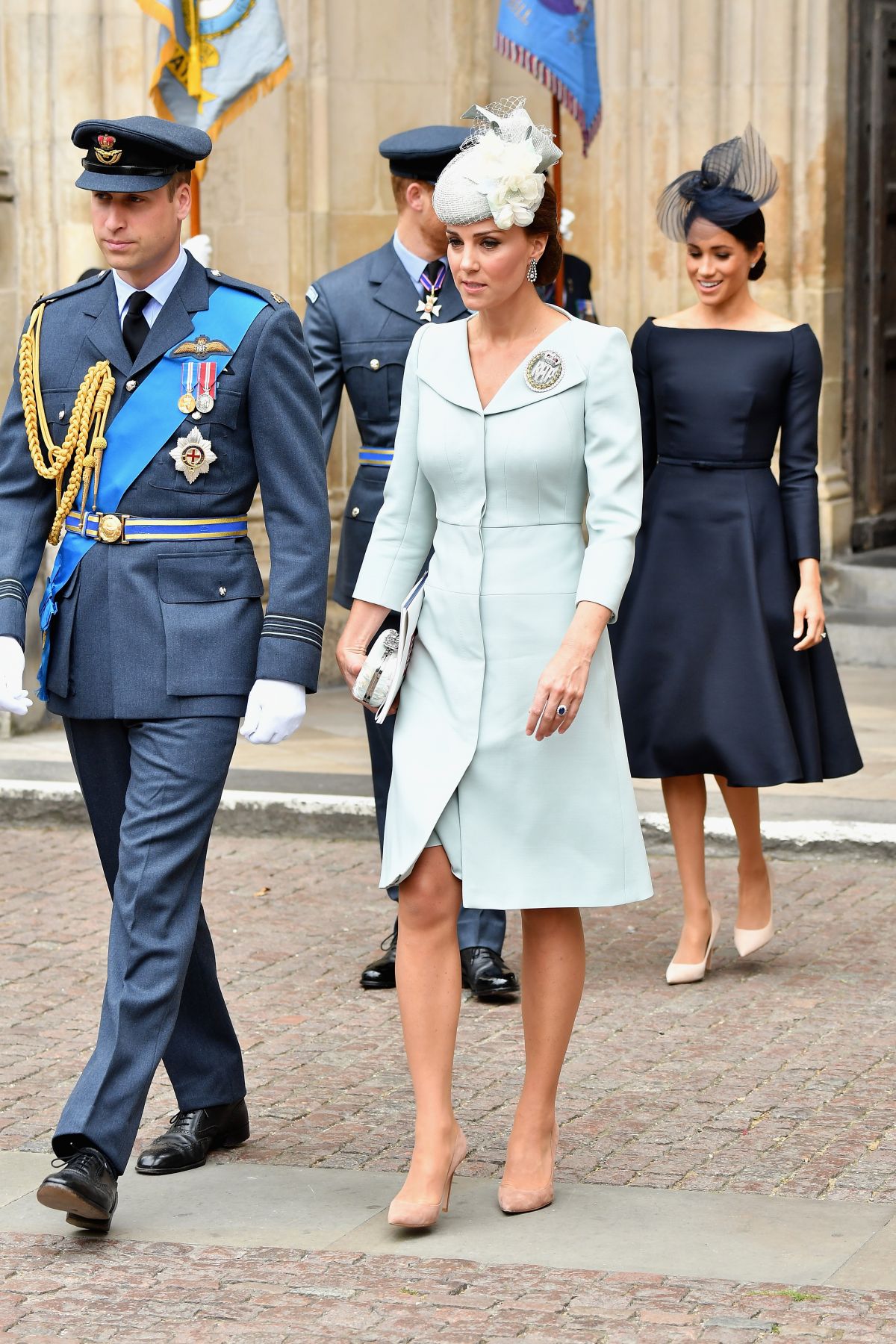 MEGHAN MARKLE and KATE MIDDLETON at a Service Marking Centenary of ...