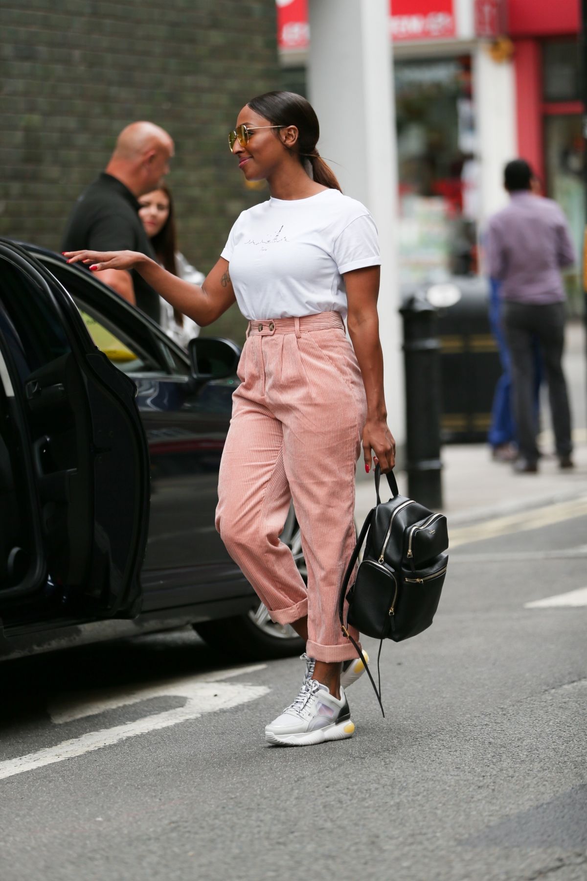 ALEXANDRA BURKE Out and About in London 08/19/2018 – HawtCelebs