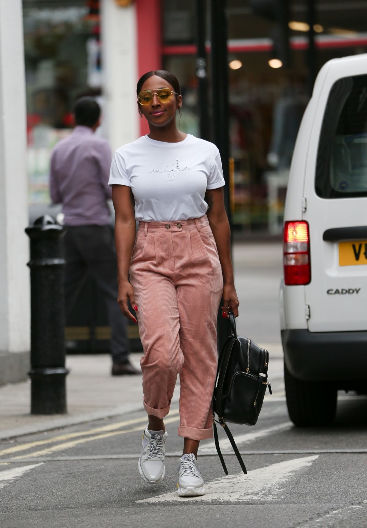 ALEXANDRA BURKE Out and About in London 08/19/2018 – HawtCelebs