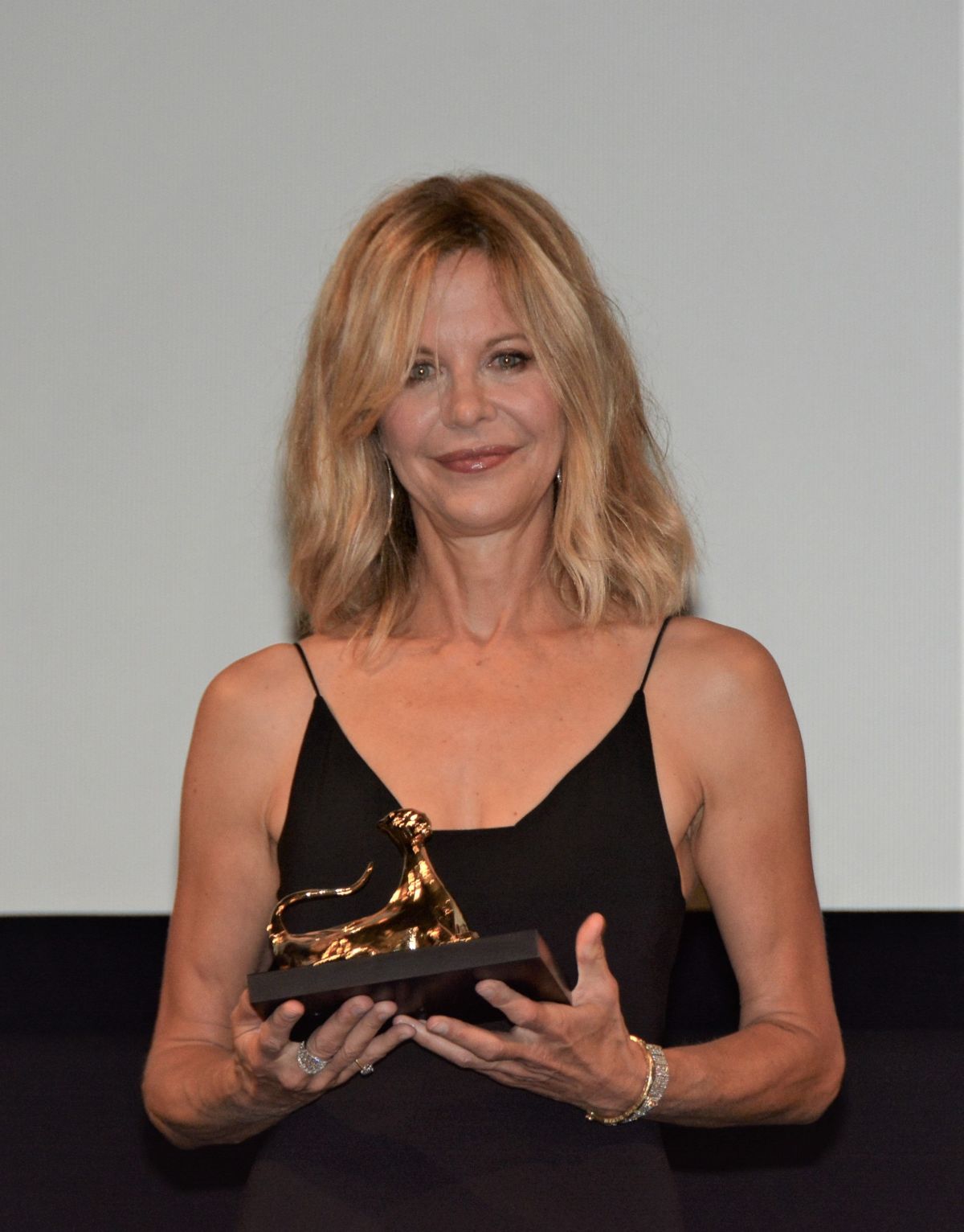 MEG RYAN Awarded with Leopard Club Award at Locarno Festival 2018 08/03 ...