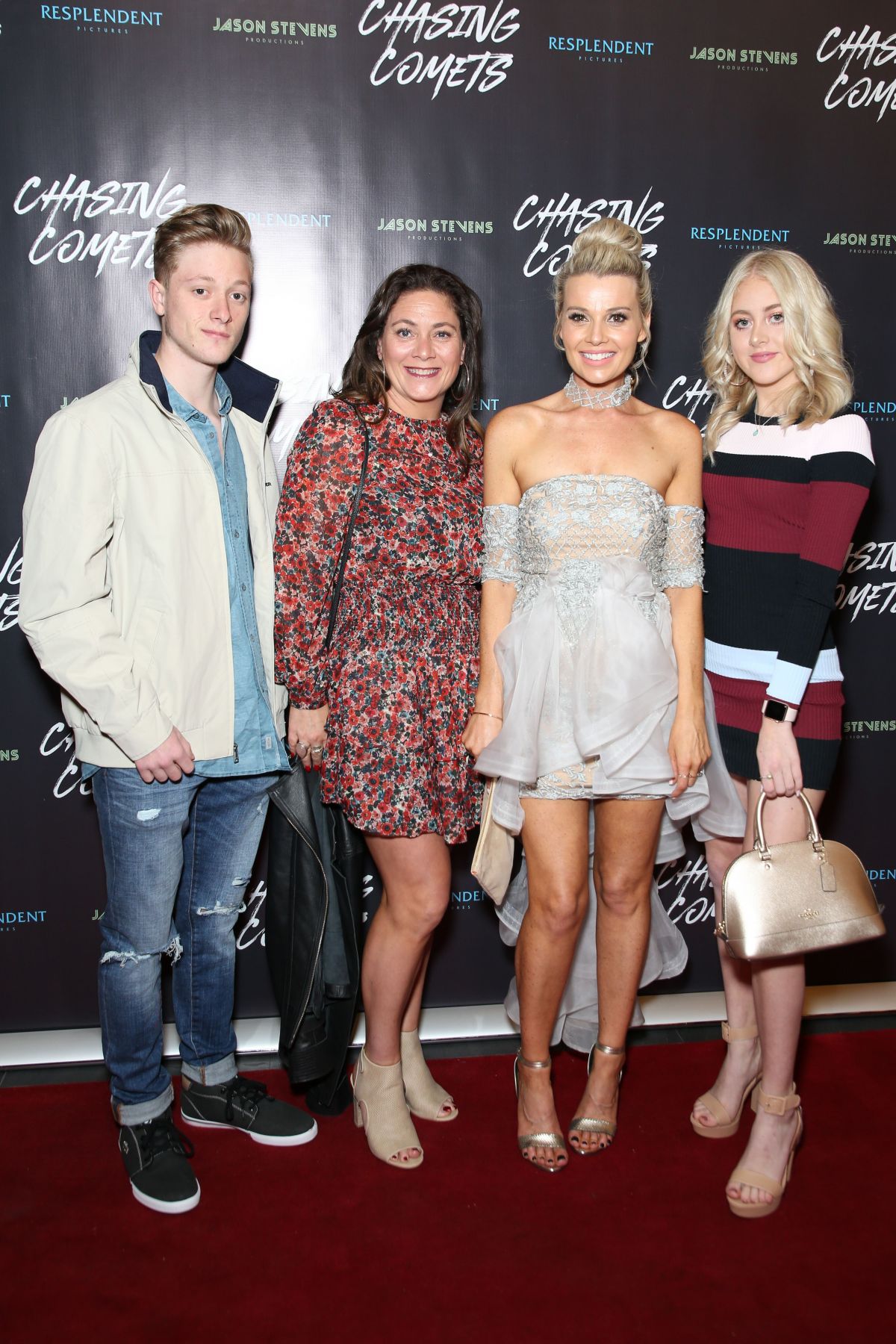 REBECCA STEVENS at Chasing Comets Premiere in Sydney 08/22/2018 ...