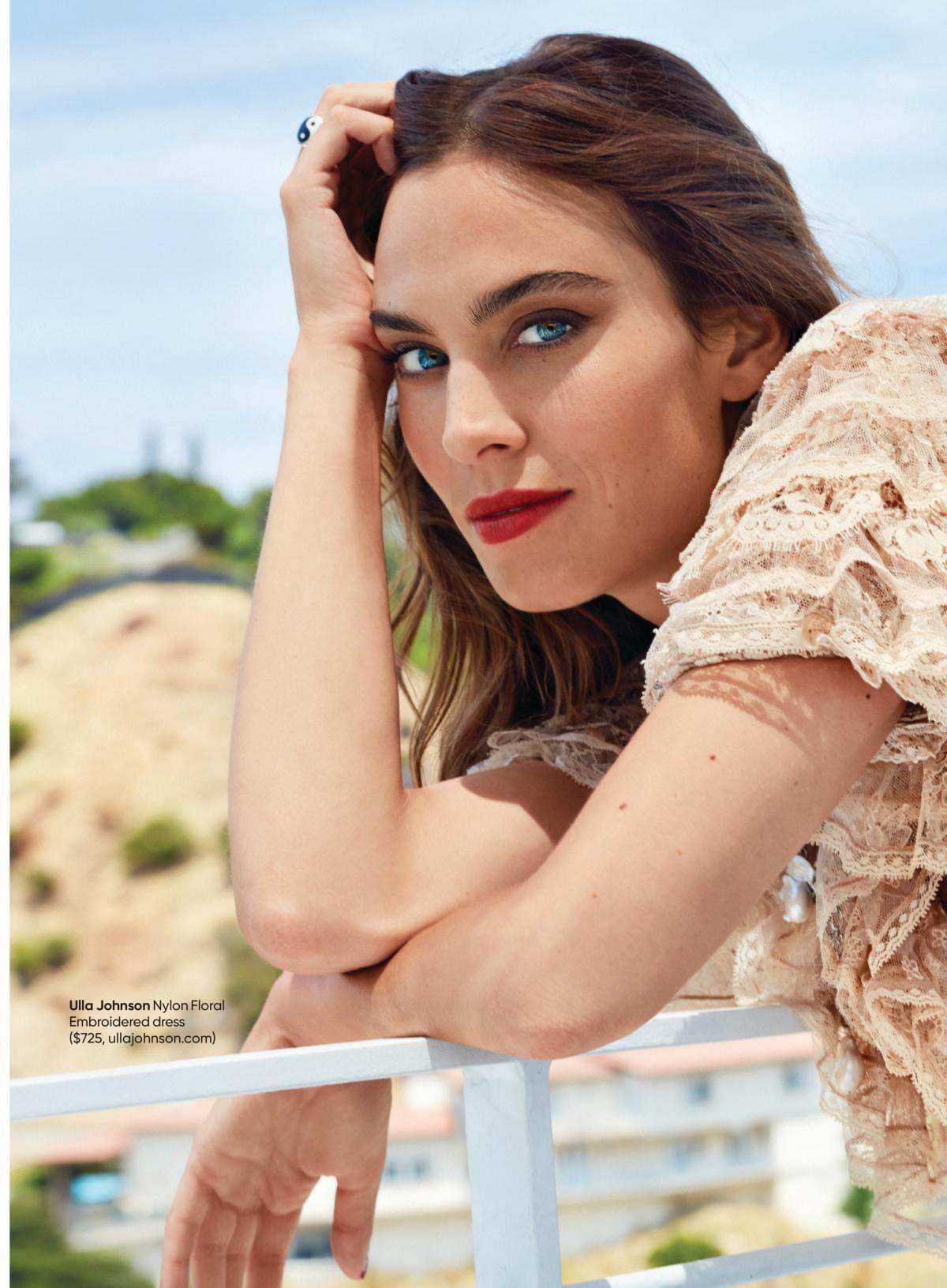 ALEXA CHUNG in Shape Magazine, October 2018 Issue – HawtCelebs