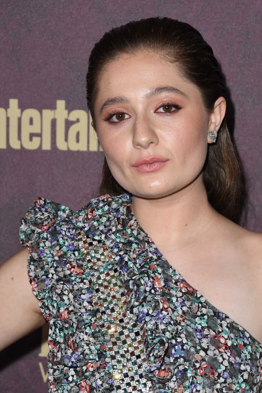 EMMA KENNEY at EW and L’Oreal Paris Pre-emmy Party in Hollywood 09/15 ...