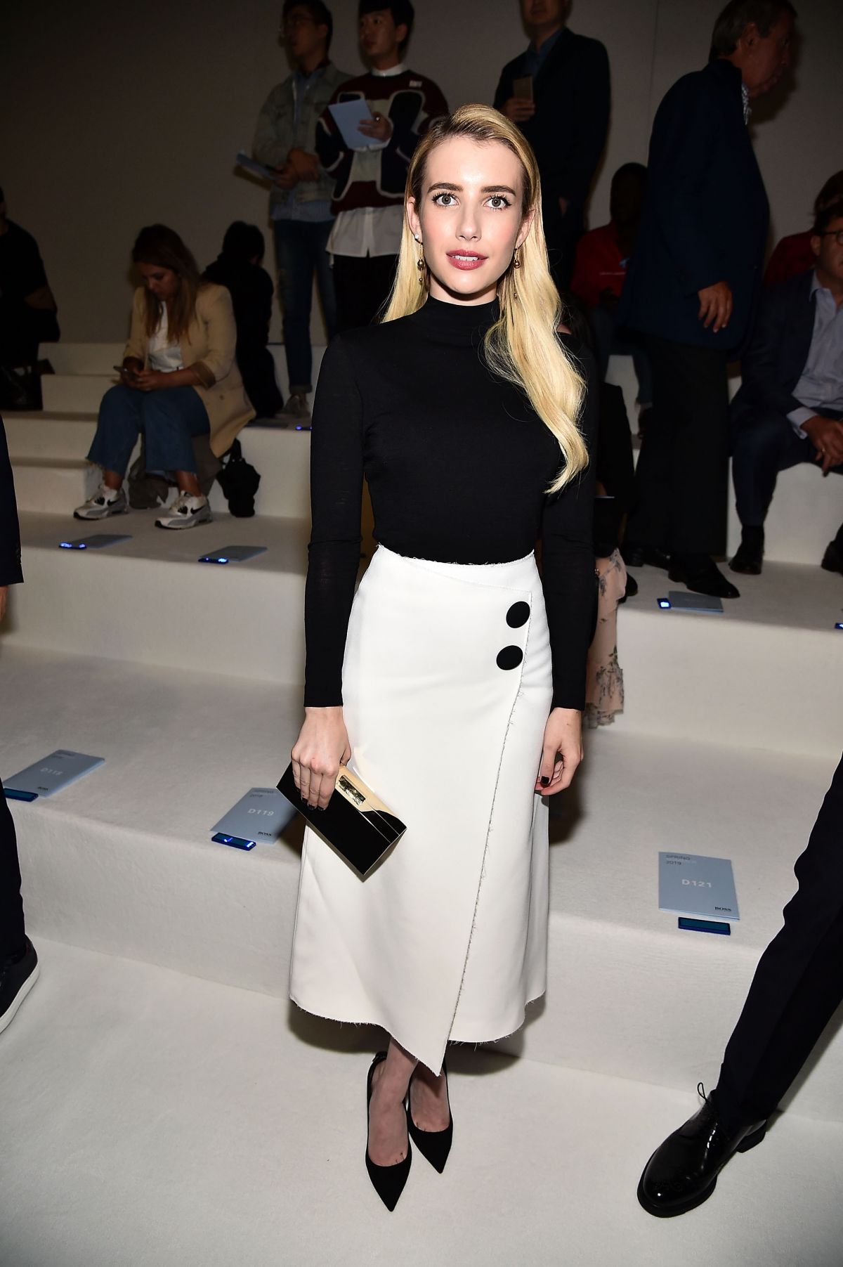 EMMA ROBERTS at Boss Fashion Show in New York 09/09/2018 – HawtCelebs