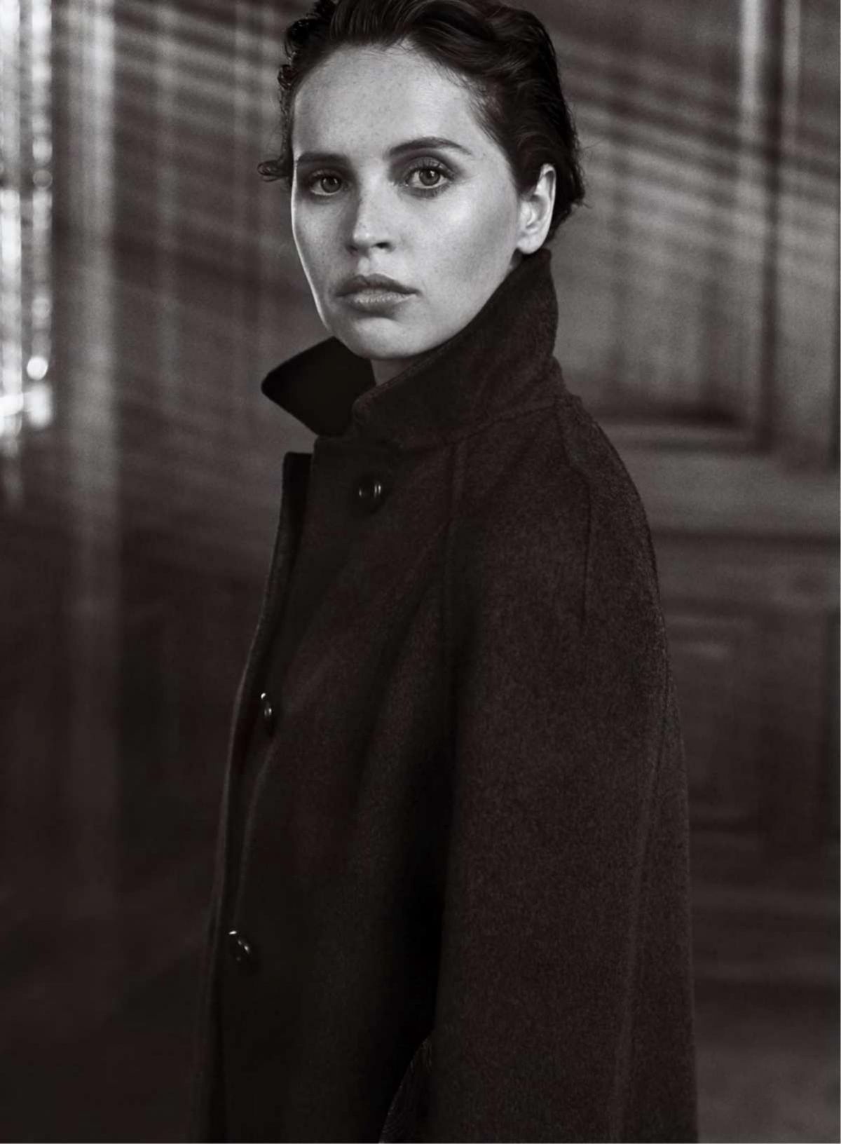 FELICITY JONES in Vanity Fair Magazine, October 2018 Issue – HawtCelebs