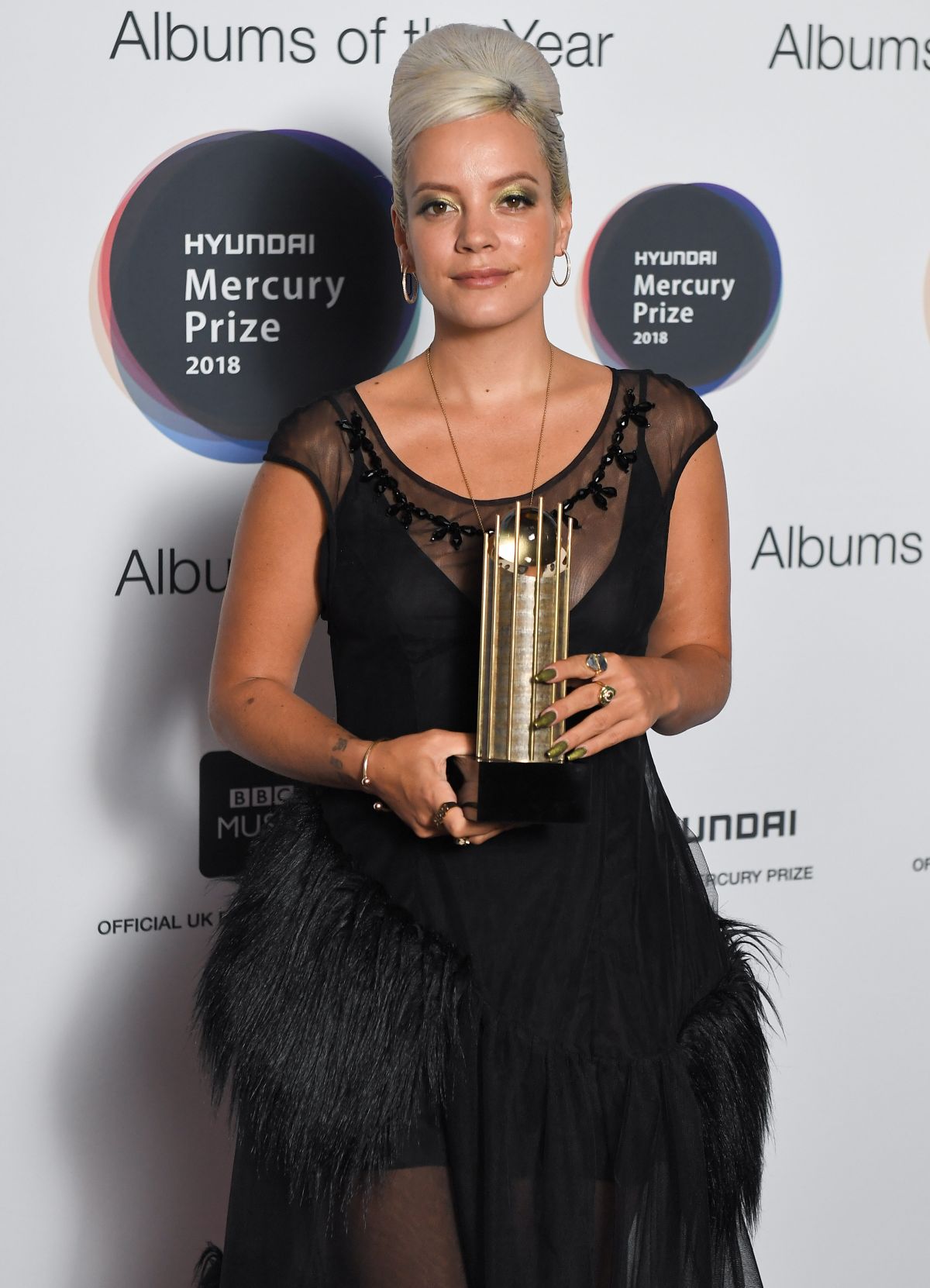 LILY ALLEN at Mercury Prize Albums of the Year Awards in London 09/20 ...