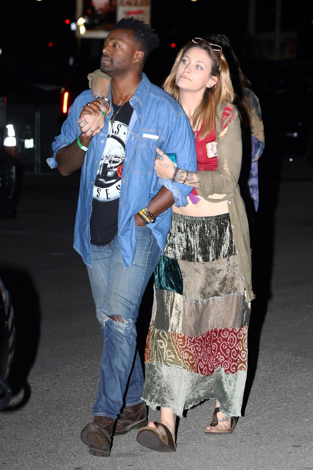 PARIS JACKSON at The Eagles Concert in Inglewood 09/12/2018 – HawtCelebs