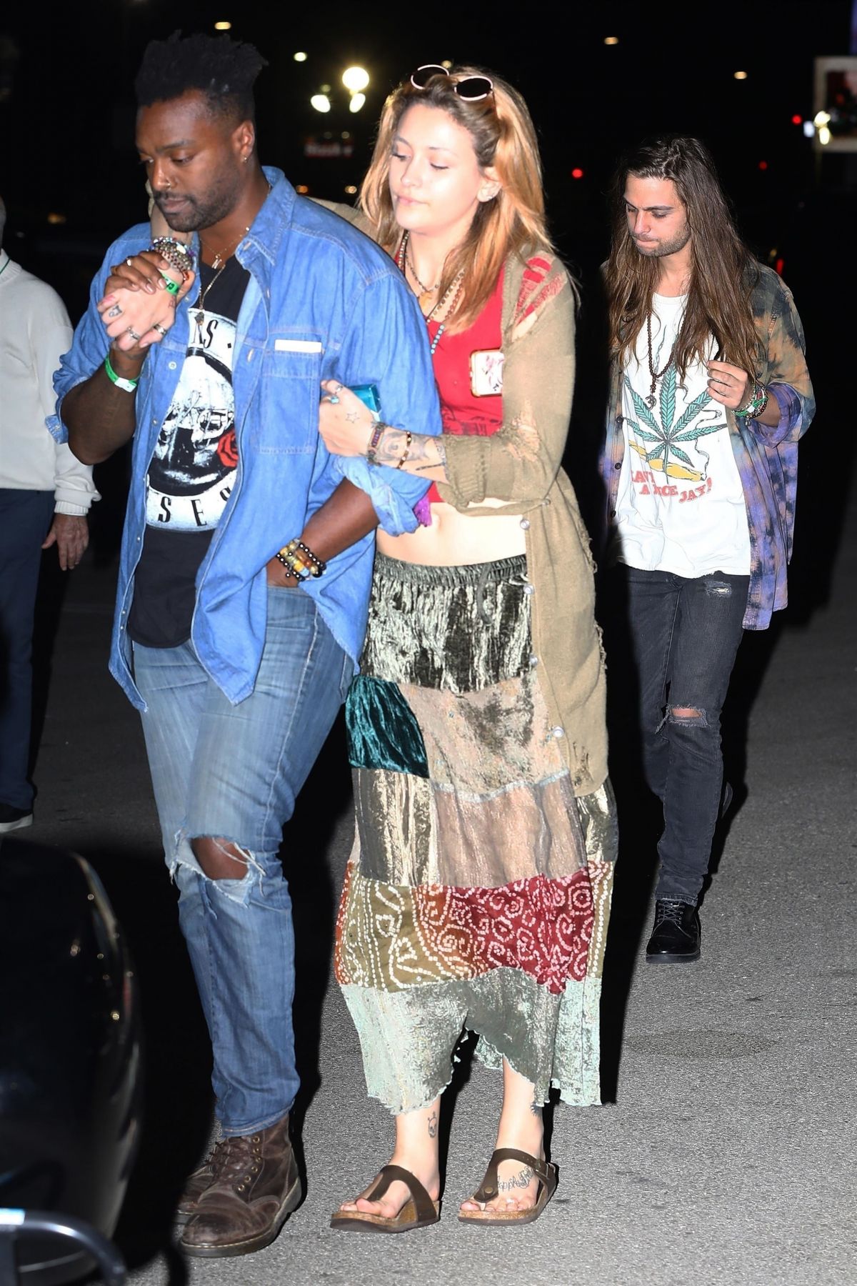 PARIS JACKSON at The Eagles Concert in Inglewood 09/12/2018 – HawtCelebs
