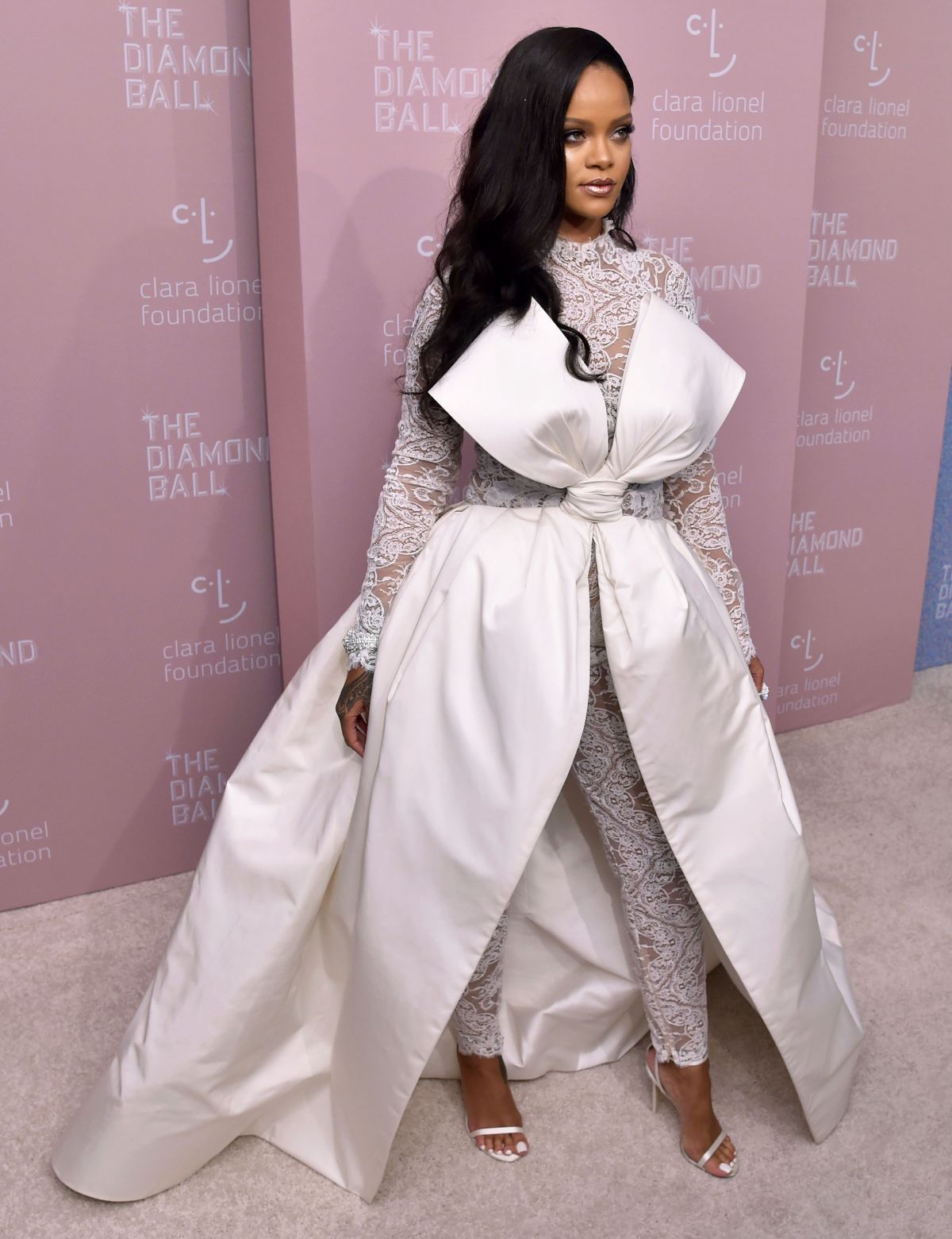 RIHANNA at 2018 Clara Lionel Foundation Diamond Ball in New York 09/13 ...