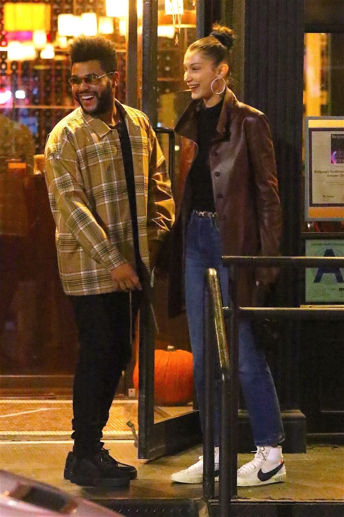 BELLA HADID and The Weeknd Out in New York 10/10/2018 – HawtCelebs