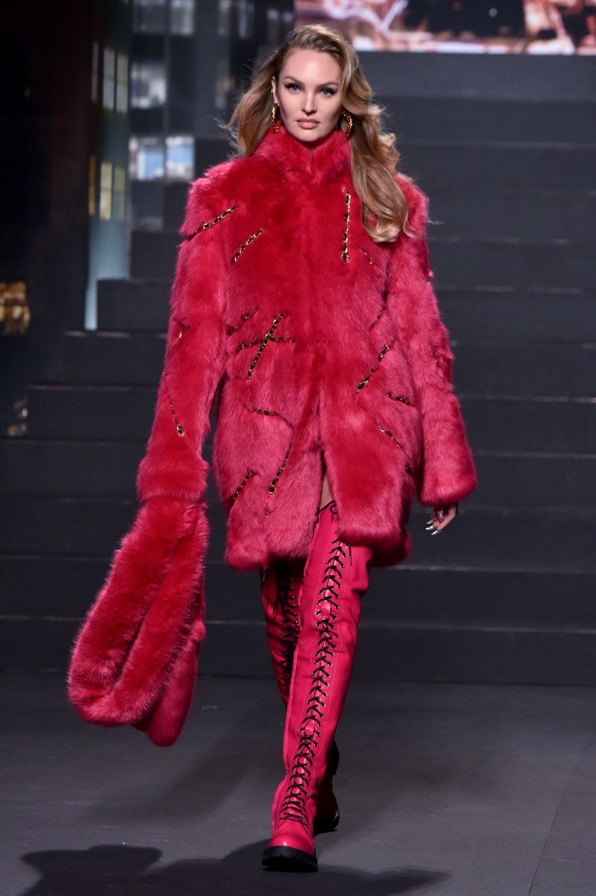 CANDICE SWANEPOEL at Moschino x H&M Runway Show in New York 10/24/2018 ...