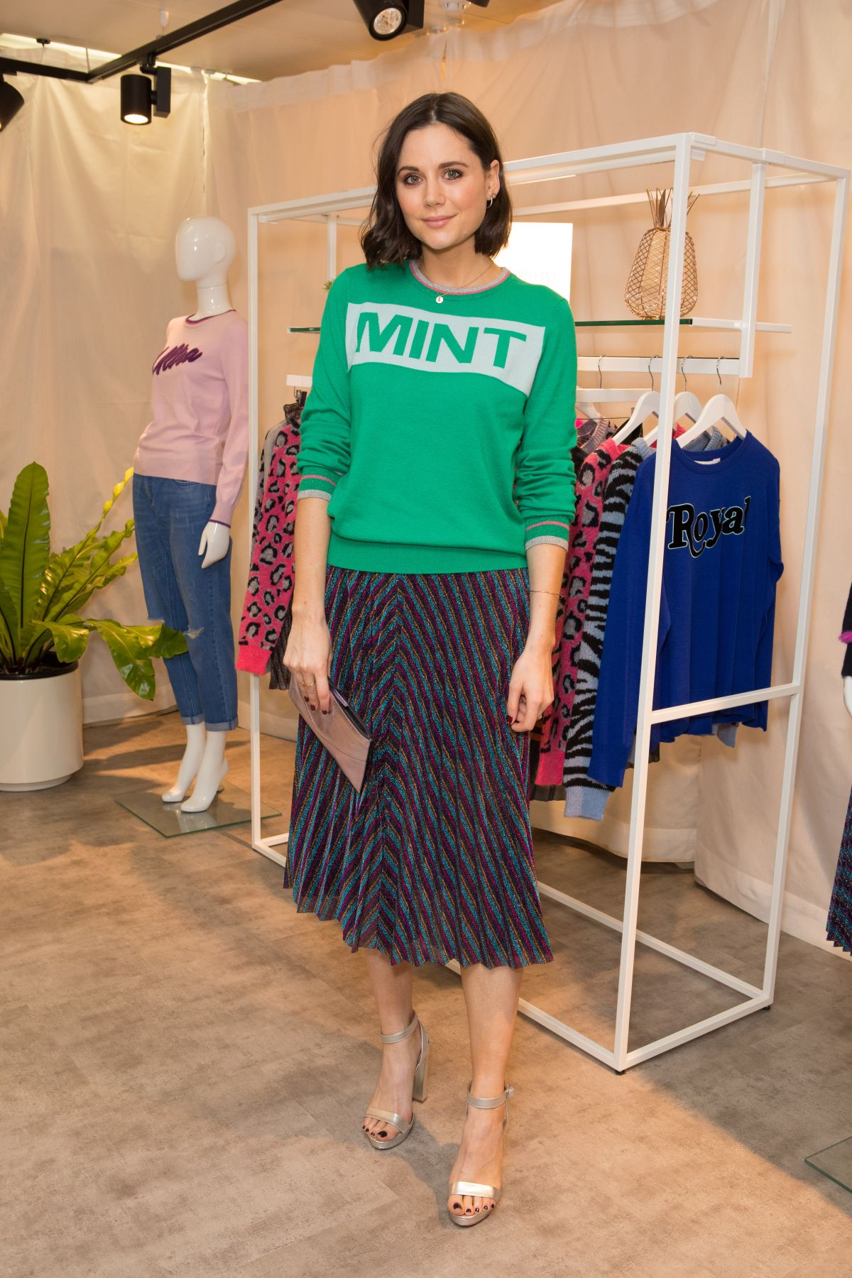 LILAH PARSONS at H! by Henry Holland Knitwear Launch in London 10/08 ...