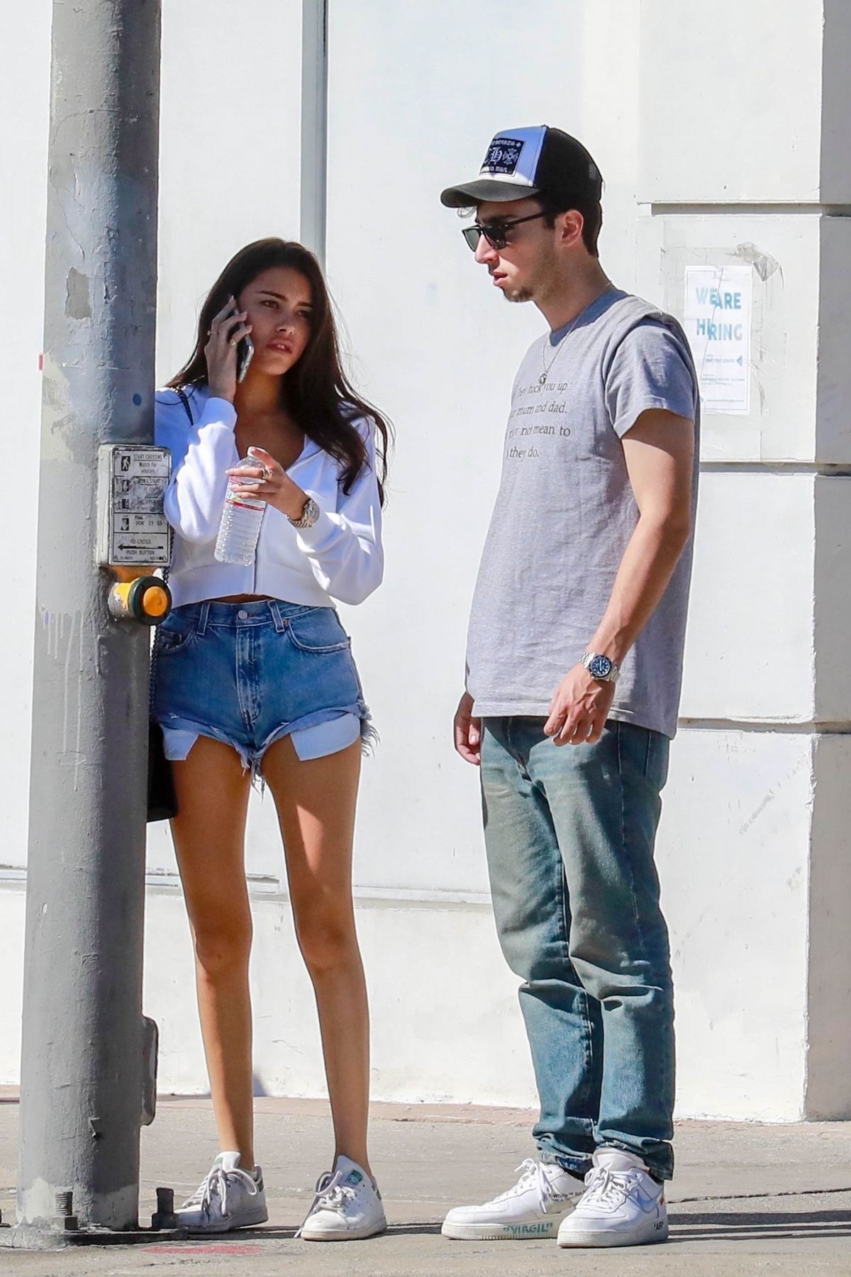 MADISON BEER in Denim Cut-off Out in West Hollywood 10/20/2018 – HawtCelebs