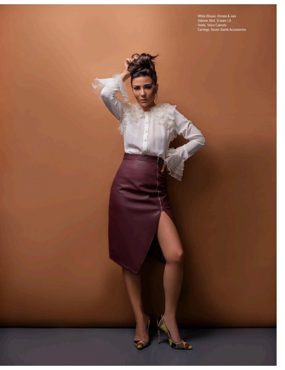MARISOL NICHOLS in Regard Magazine, October 2018 – HawtCelebs