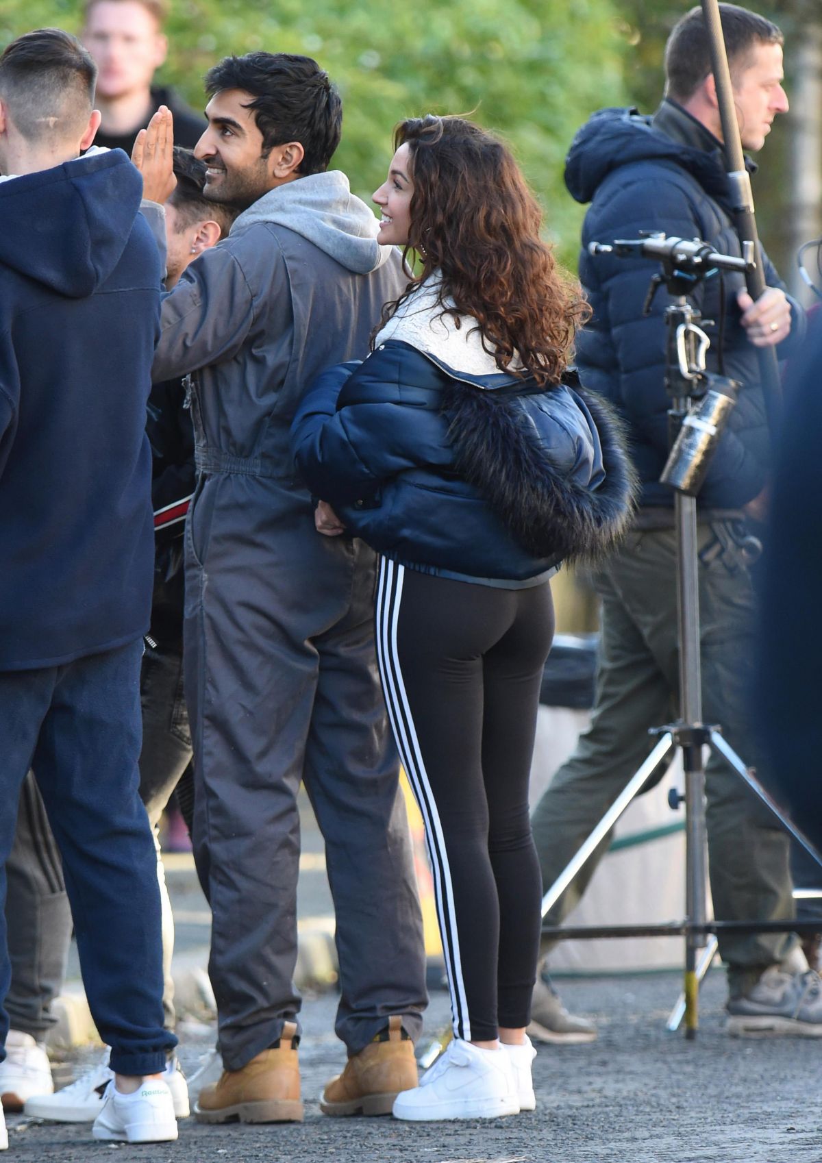 MICHELLE KEEGAN on the Set of Brassic Show in Lancashire 10/18/2018 ...