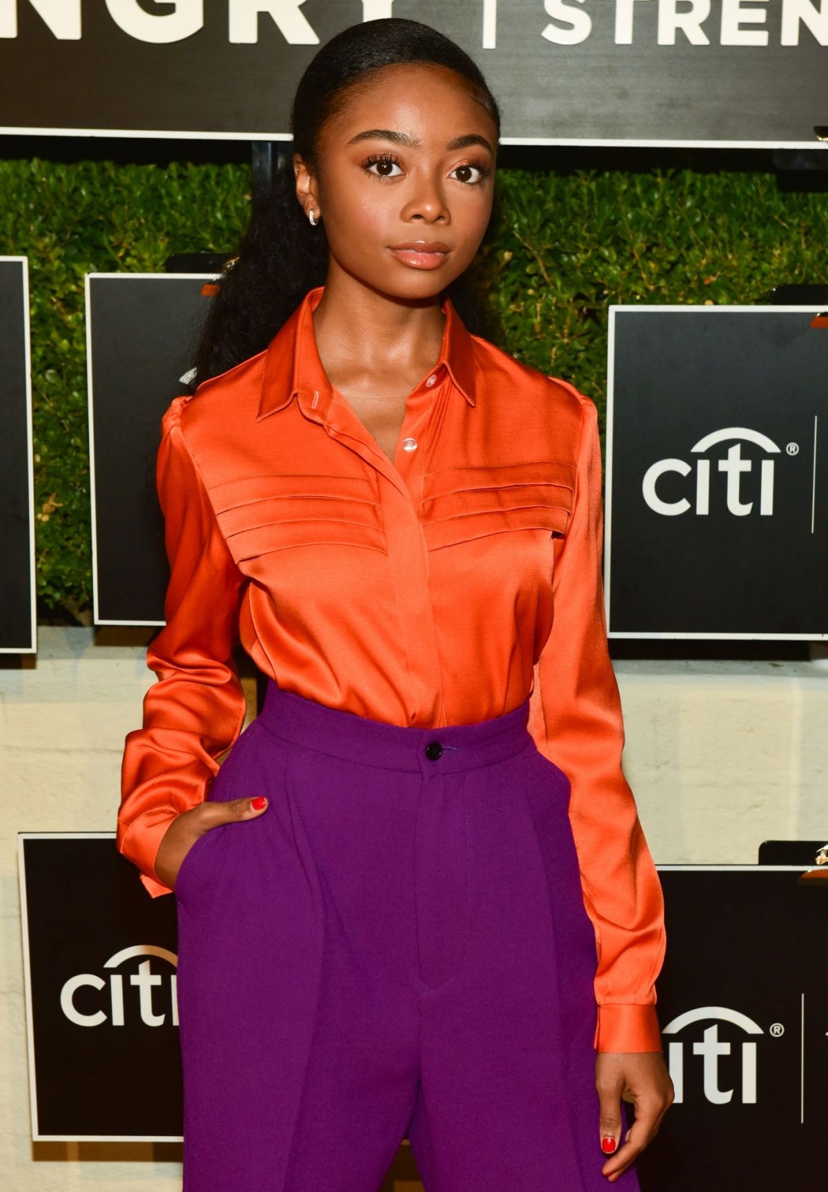 SKAI JACKSON at Los Angeles No Kid Hungry Dinner 10/26/2018 – HawtCelebs