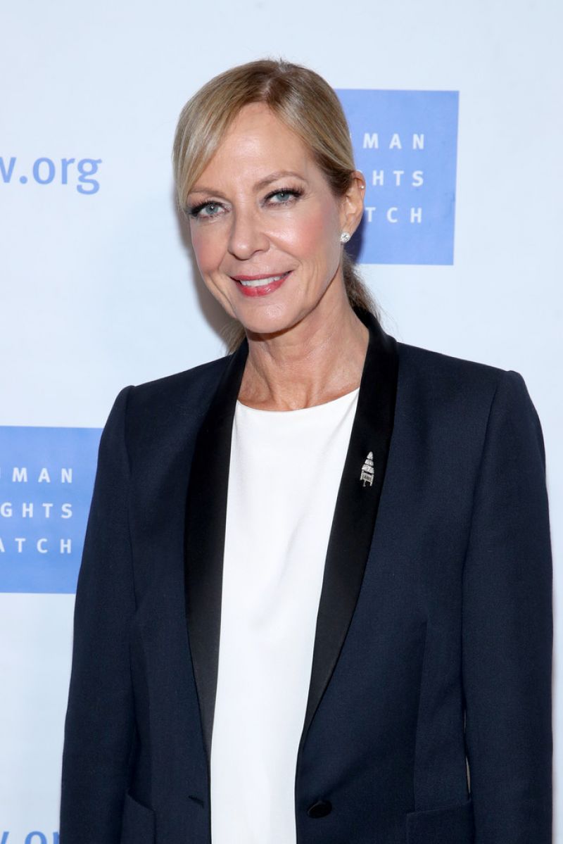 ALLISON JANNEY at HRW Voices for Justice Annual Dinner in Beverly Hills ...