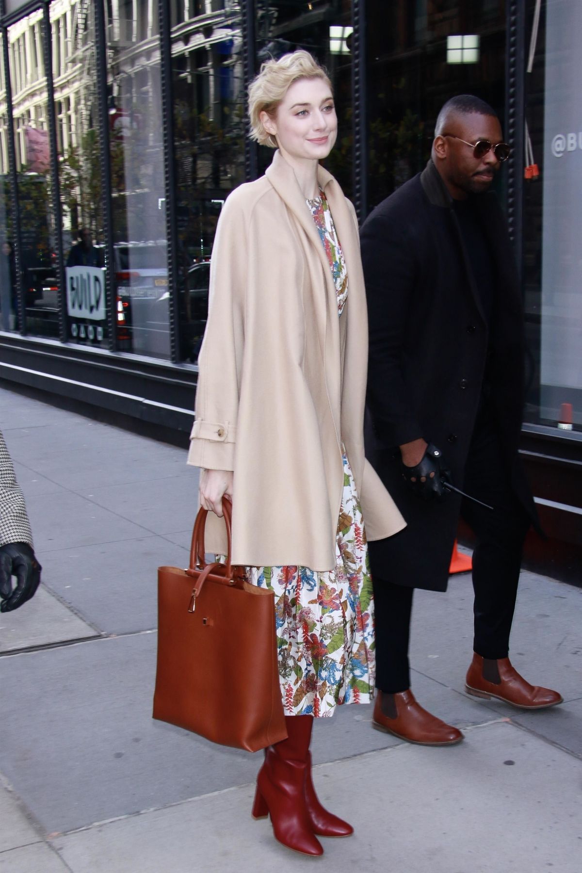 ELIZABETH DEBICKI Arrives at AOL Build Series in New York 11/12/2018 ...