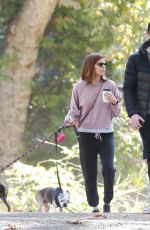 KATE MARA Out with Her Dogs in Griffith Park in Los Feliz 11/03/2018 ...