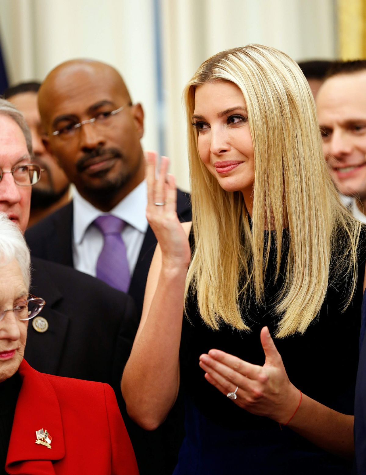 IVANKA TRUMP at a Signing Ceremony for S. 756 in Washington D.C. 12/21 ...