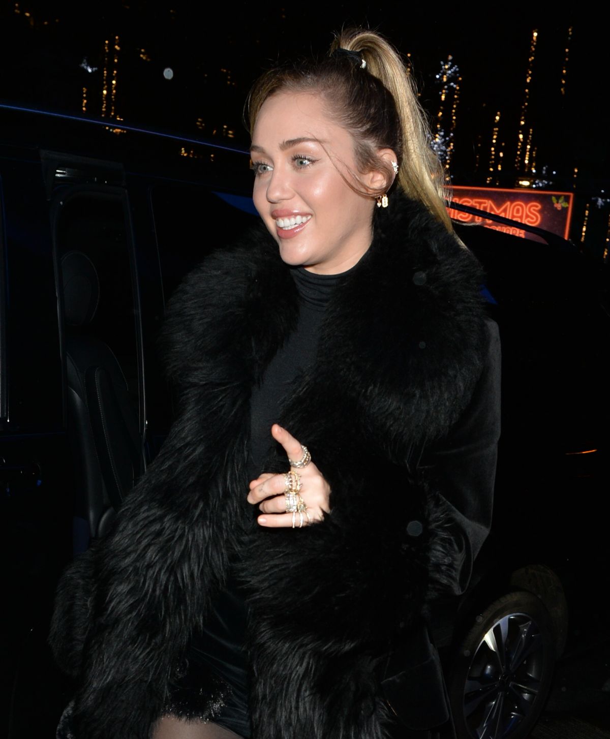 MILEY CYRUS Night Out in London 12/07/2018 – HawtCelebs