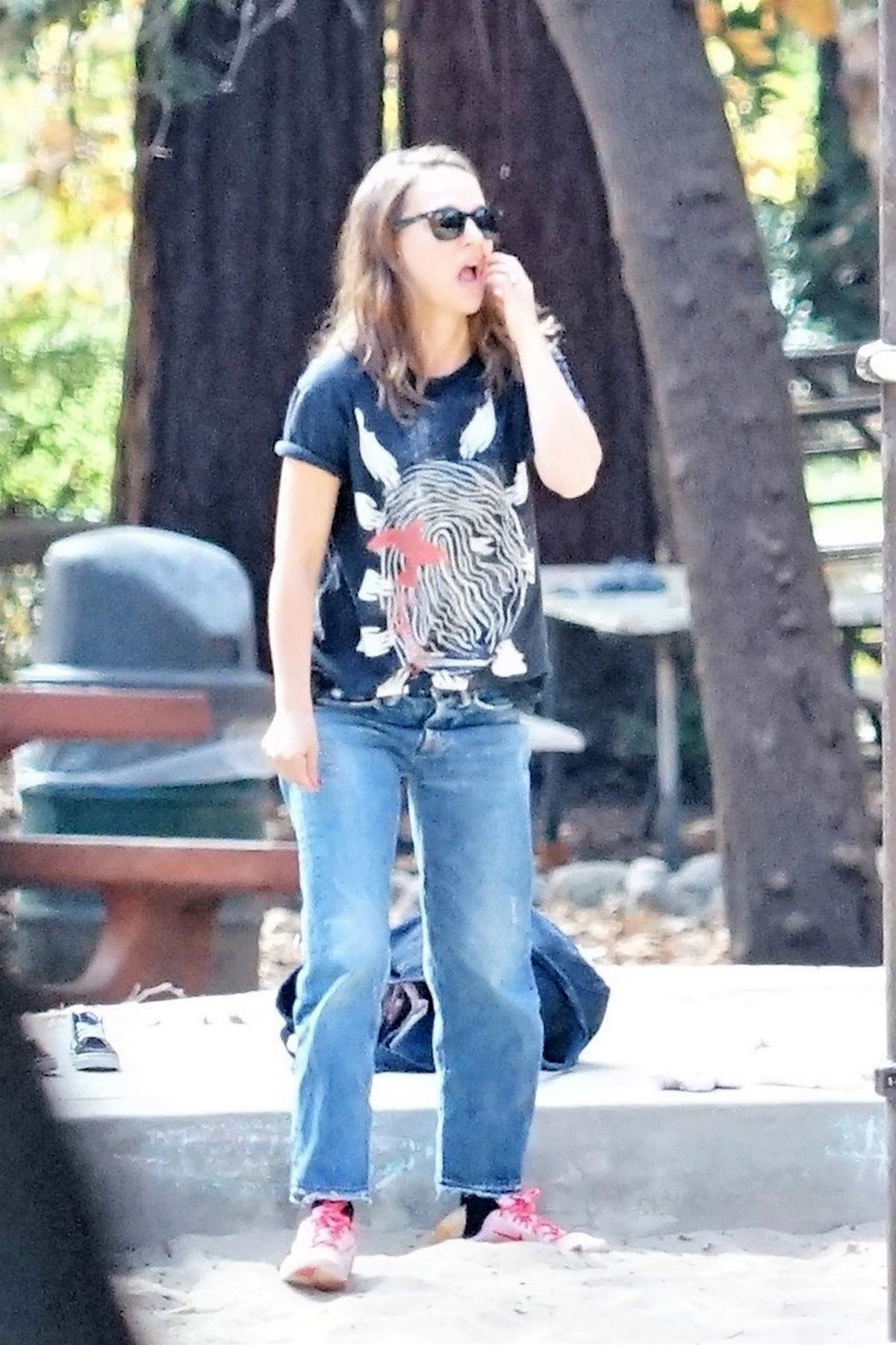 NATALIE PORTMAN at a Park in Los Angeles 12/20/2018 – HawtCelebs
