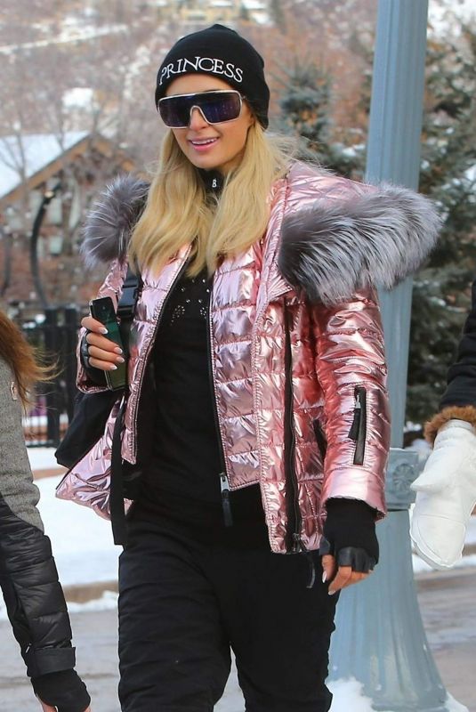PARIS HILTON Out and About in Aspen 12/29/2018 – HawtCelebs