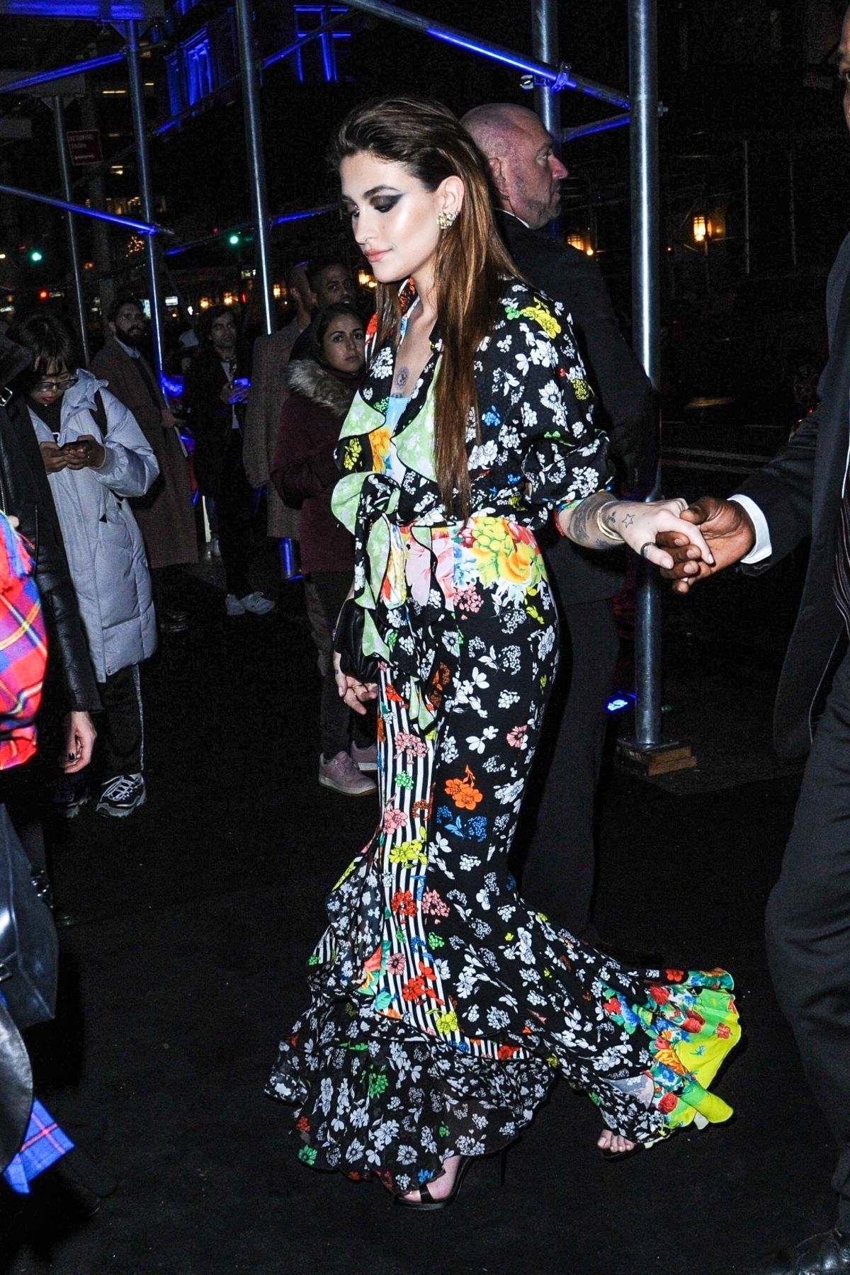 PARIS JACKSON Arrives at Versace Fashion Show in New York 12/02/2018 ...