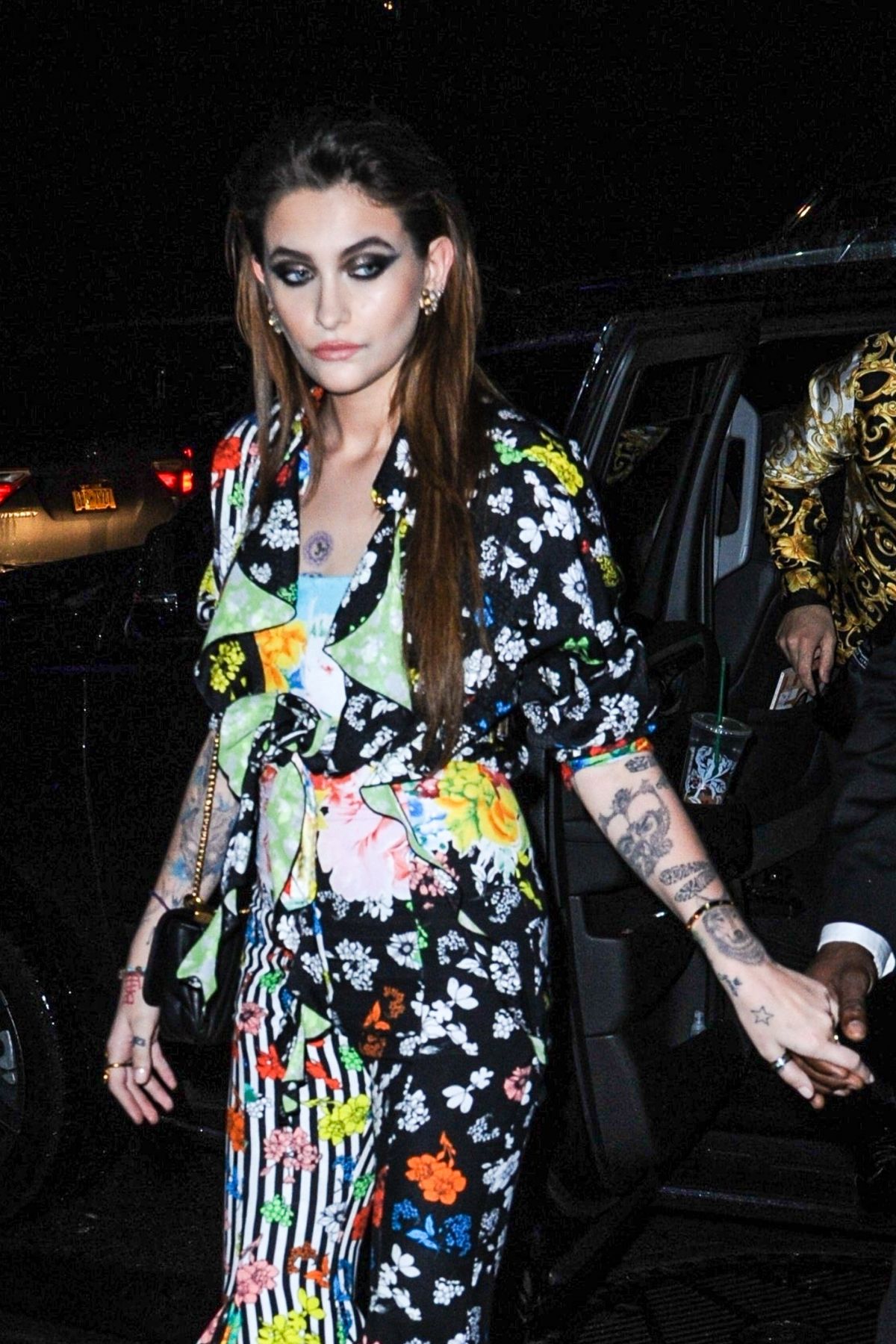 PARIS JACKSON Arrives at Versace Fashion Show in New York 12/02/2018 ...