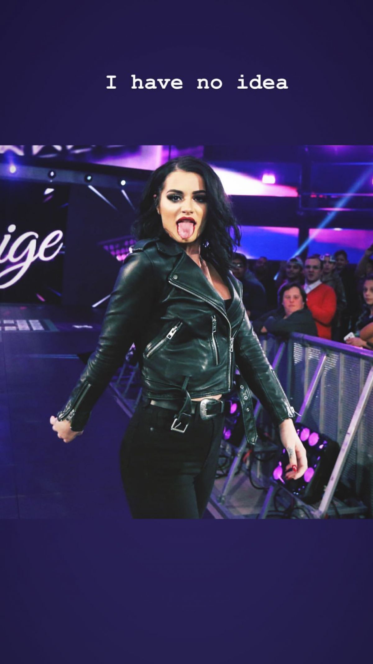 SARAYA-JADE BEVIS aka PAIGE – Instagram Pictures, December 2018 ...