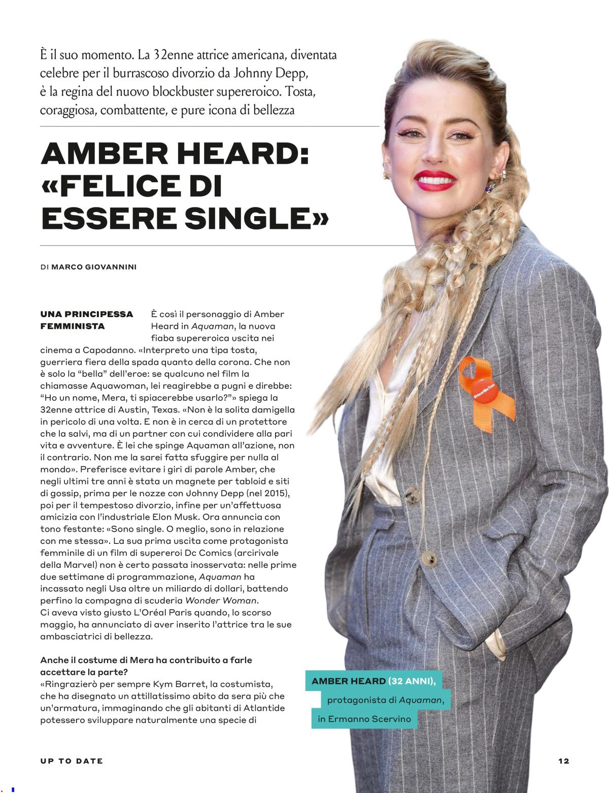 AMBER HEARD in Tu Style Magazine, January 2019 – HawtCelebs