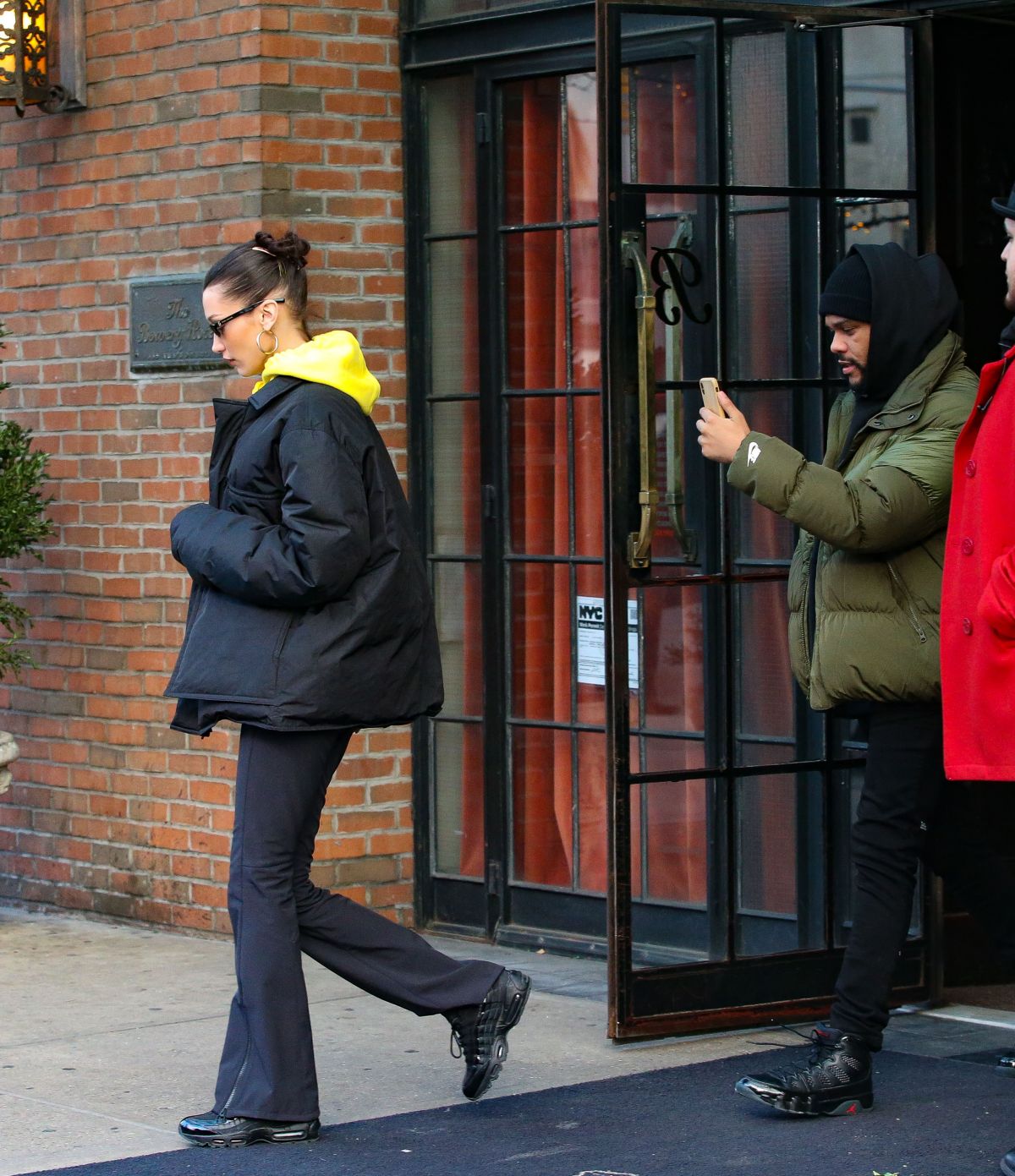 BELLA HADID and The Weeknd Out in New York 01/26/2019 – HawtCelebs
