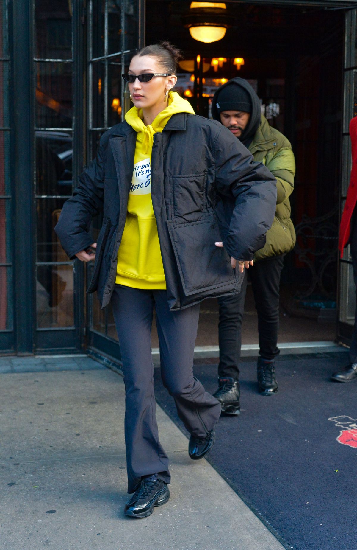 BELLA HADID and The Weeknd Out in New York 01/26/2019 – HawtCelebs
