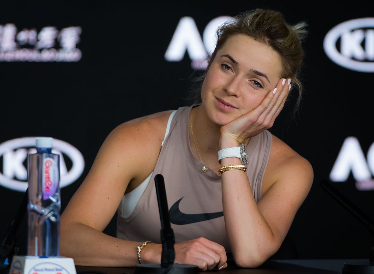 ELINA SVITOLINA at 2019 Australian Open Press Conference in Melbourne ...
