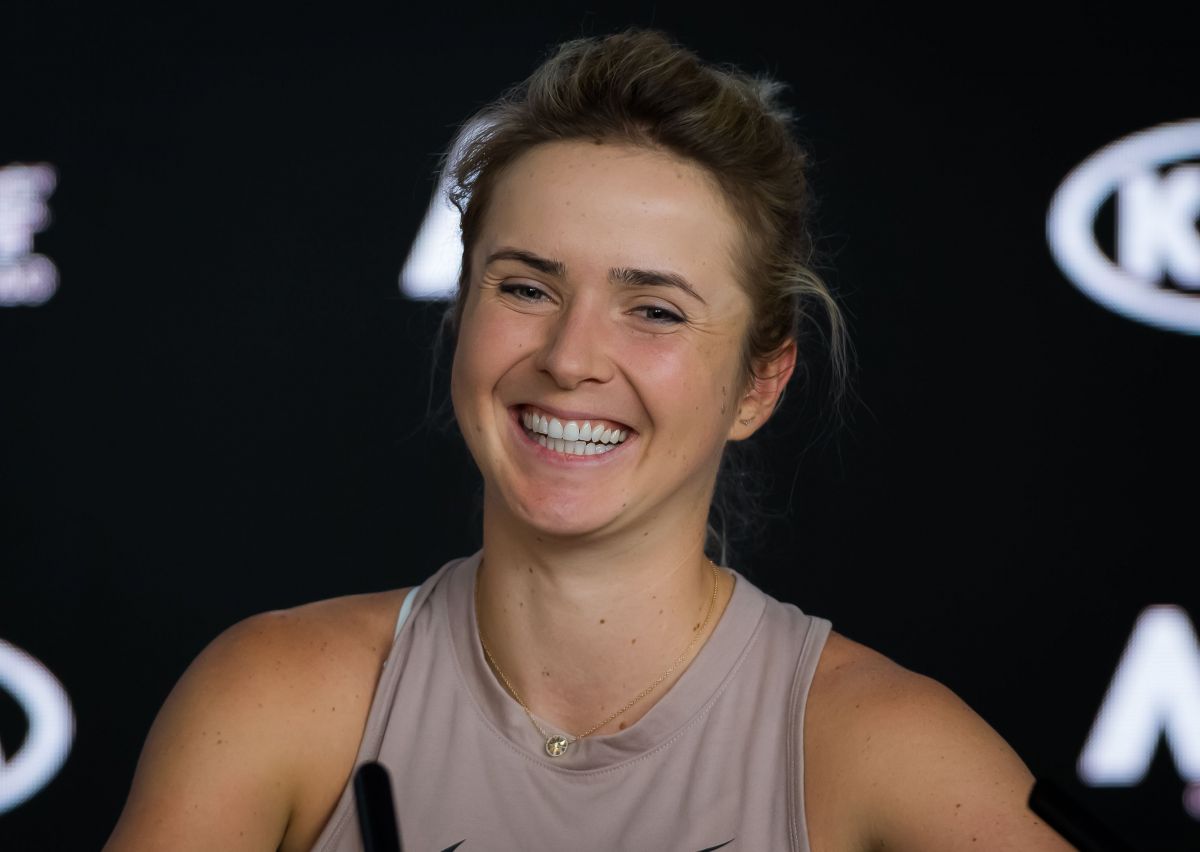 ELINA SVITOLINA at 2019 Australian Open Press Conference in Melbourne ...