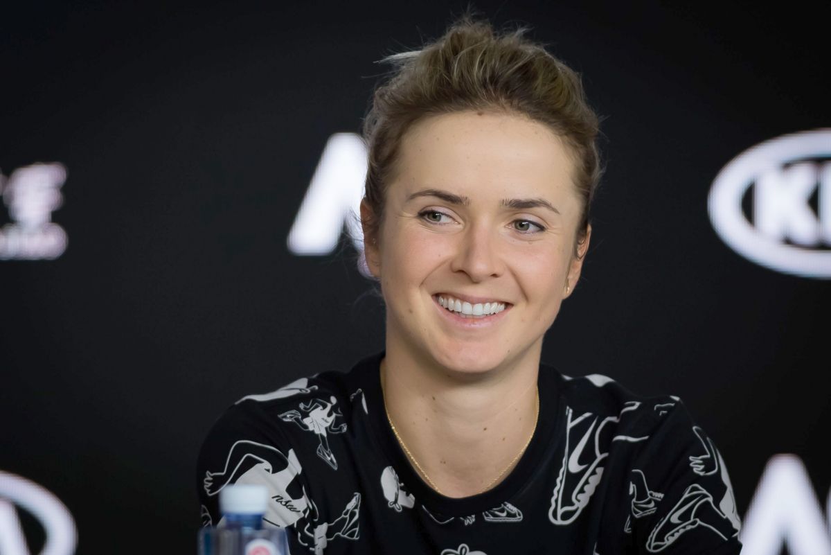 ELINA SVITOLINA at 2019 Australian Open Press Conference in Melbourne ...