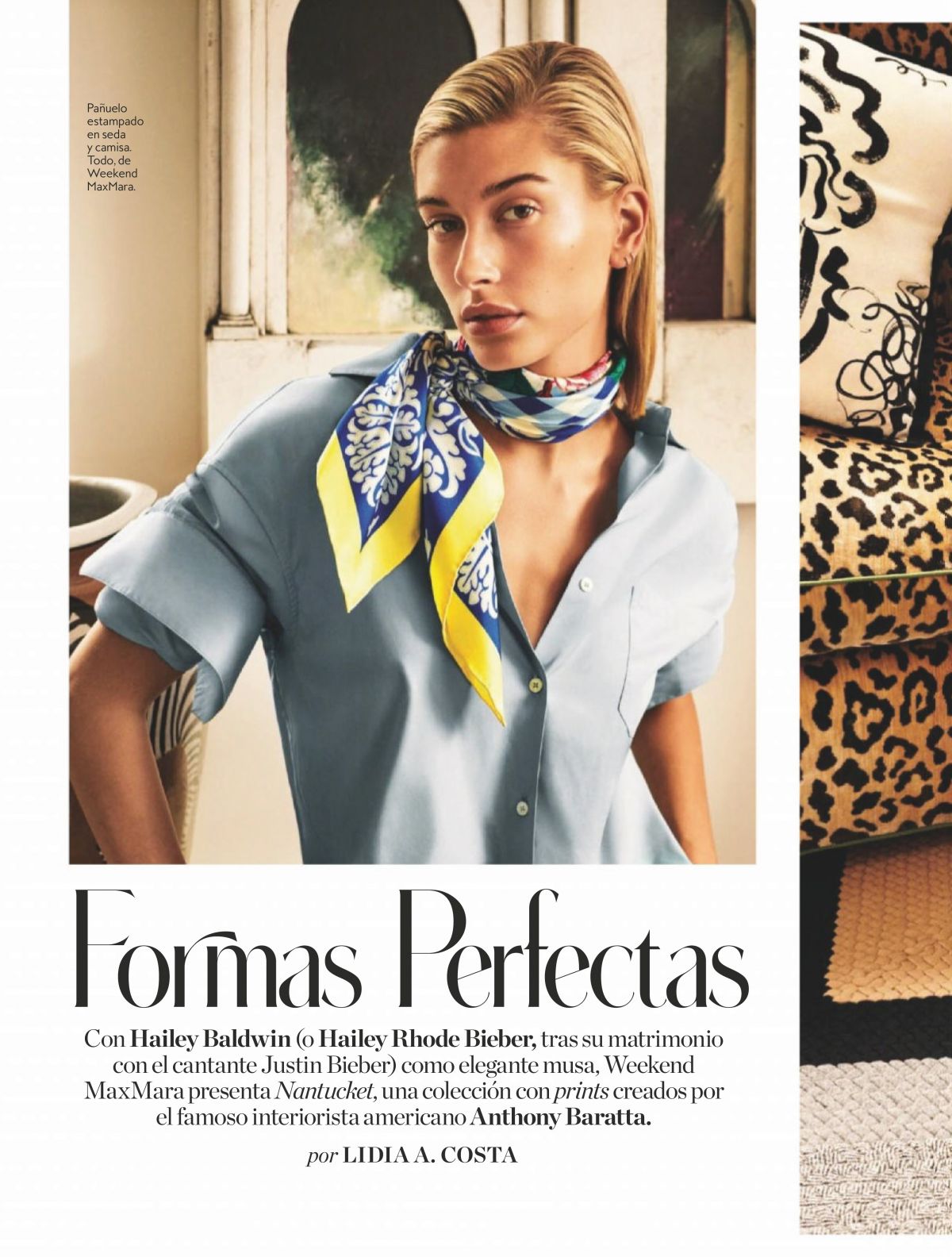 HAILEY BIEBER in Instyle Magazine, Spain February 2019 – HawtCelebs