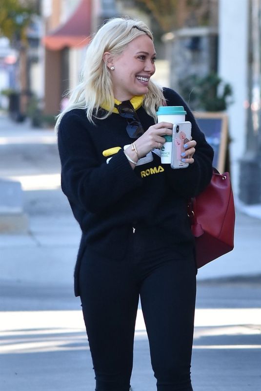 HILARY DUFF at Sweet Butter Kitchen in Sherman Oaks 01/22/2019 – HawtCelebs