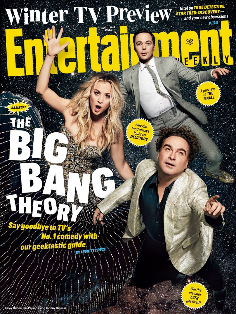 KALEY CUOCO in Entertainment Weekly, January 2019 – HawtCelebs