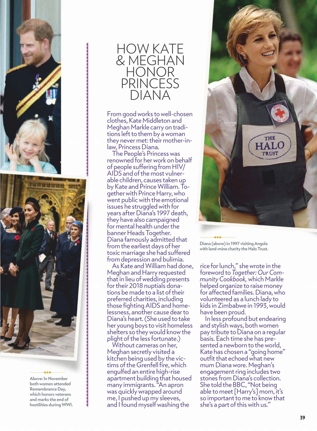 KATE MIDDLETON and MEGHAN MARKLE in People Magazine, Special Edition ...