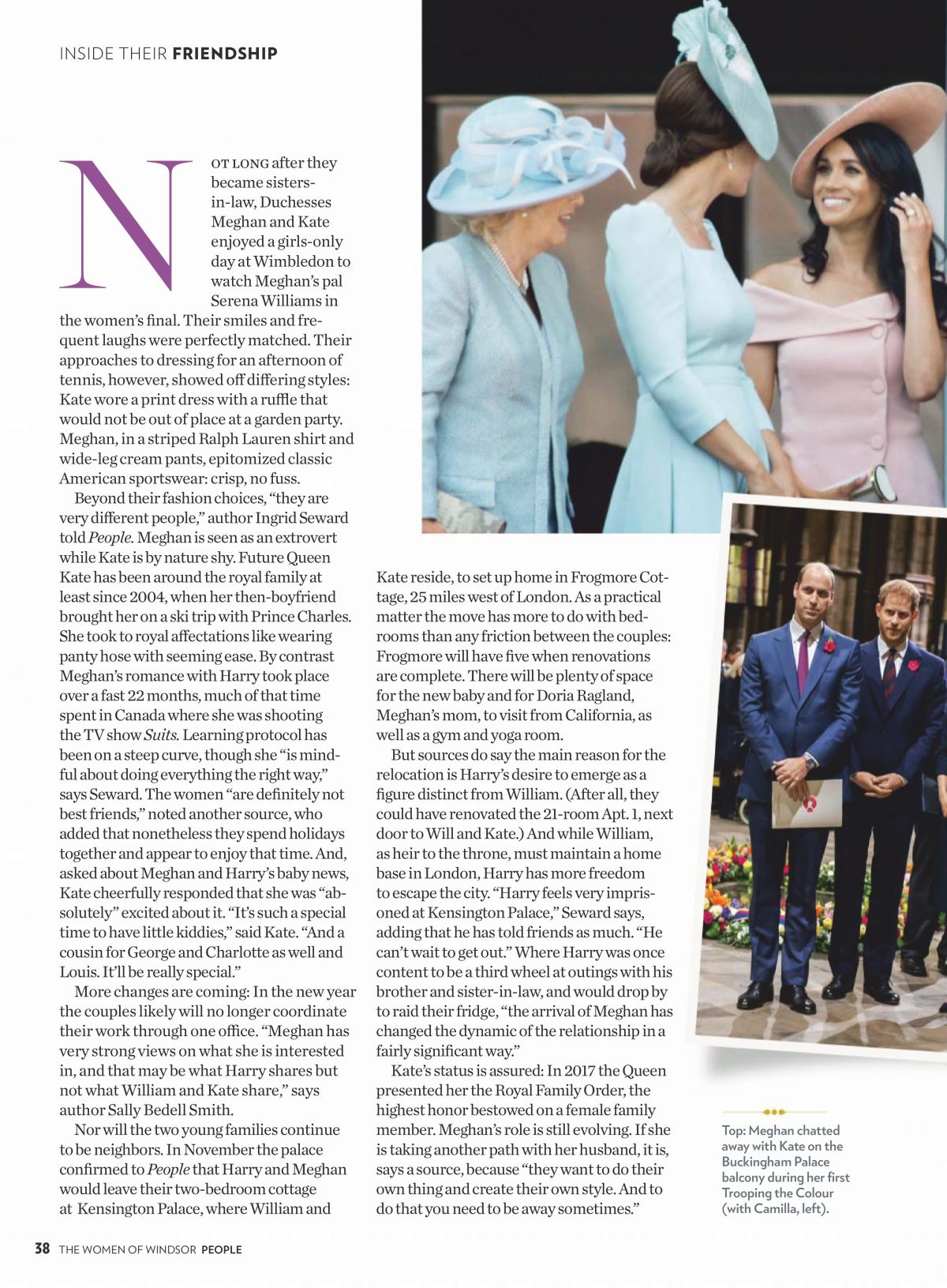 KATE MIDDLETON and MEGHAN MARKLE in People Magazine, Special Edition ...