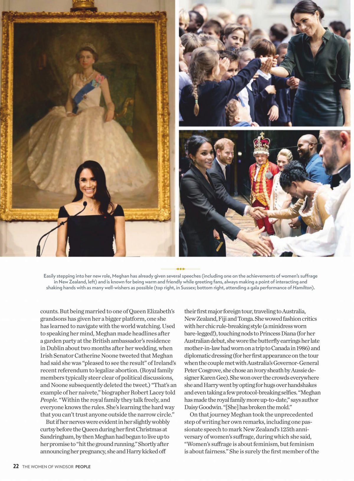 KATE MIDDLETON and MEGHAN MARKLE in People Magazine, Special Edition ...