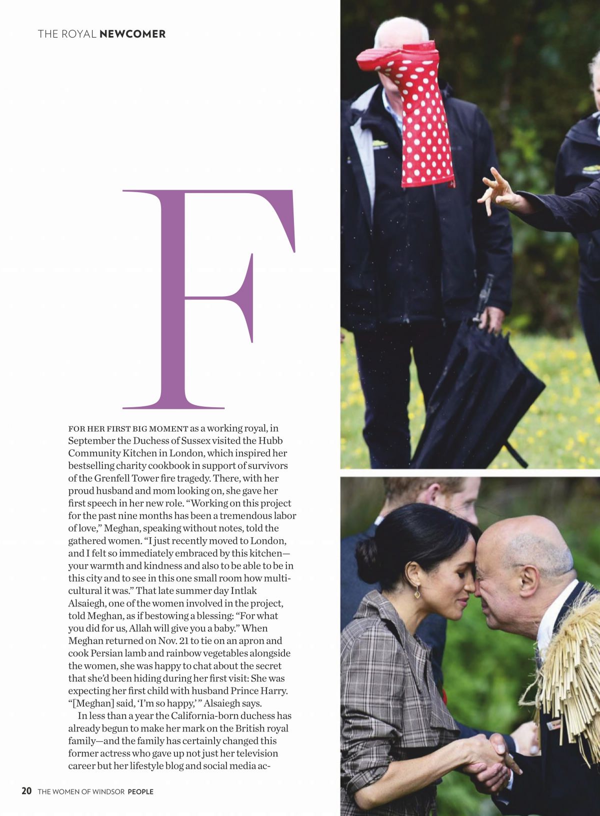 KATE MIDDLETON and MEGHAN MARKLE in People Magazine, Special Edition ...