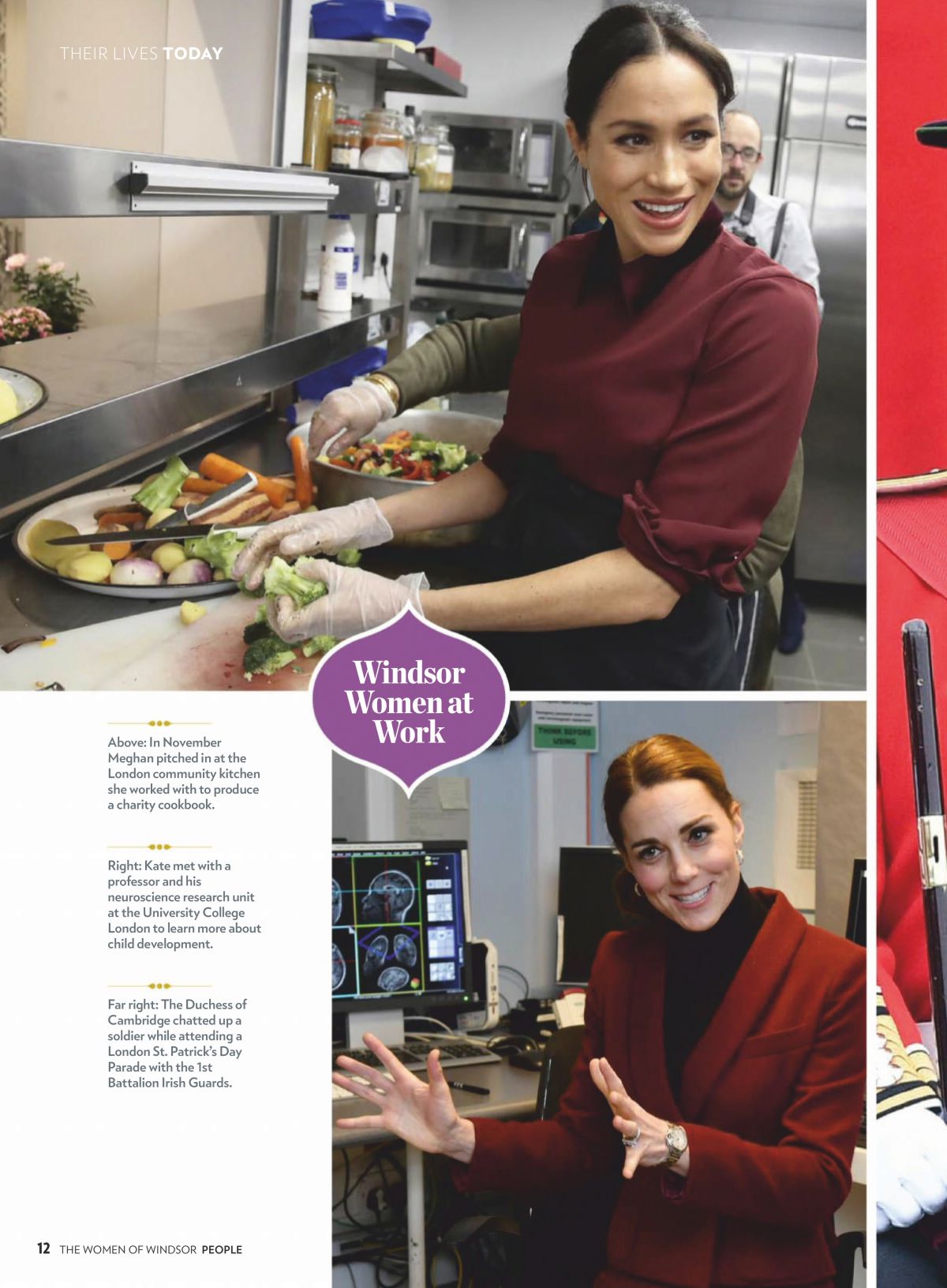 KATE MIDDLETON and MEGHAN MARKLE in People Magazine, Special Edition ...