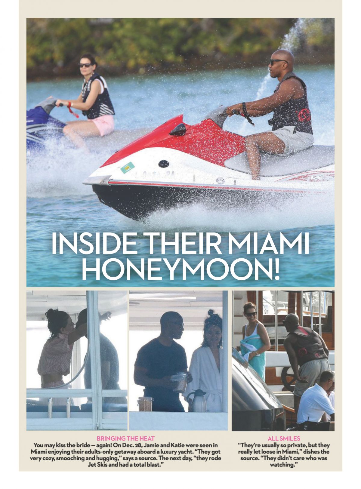 KATIE HOLMES and Jamie Foxx in OK! Magazine, January 2019 – HawtCelebs