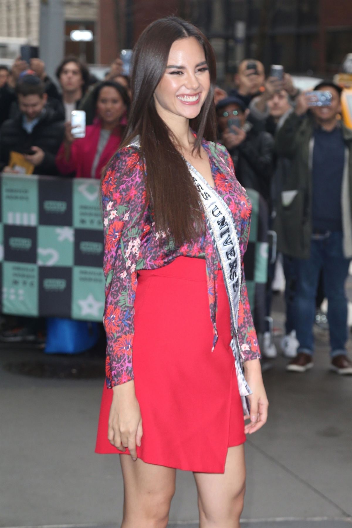 Miss Universe 2018 CATRIONA GRAY Arrive at Build Series in New York 01 ...