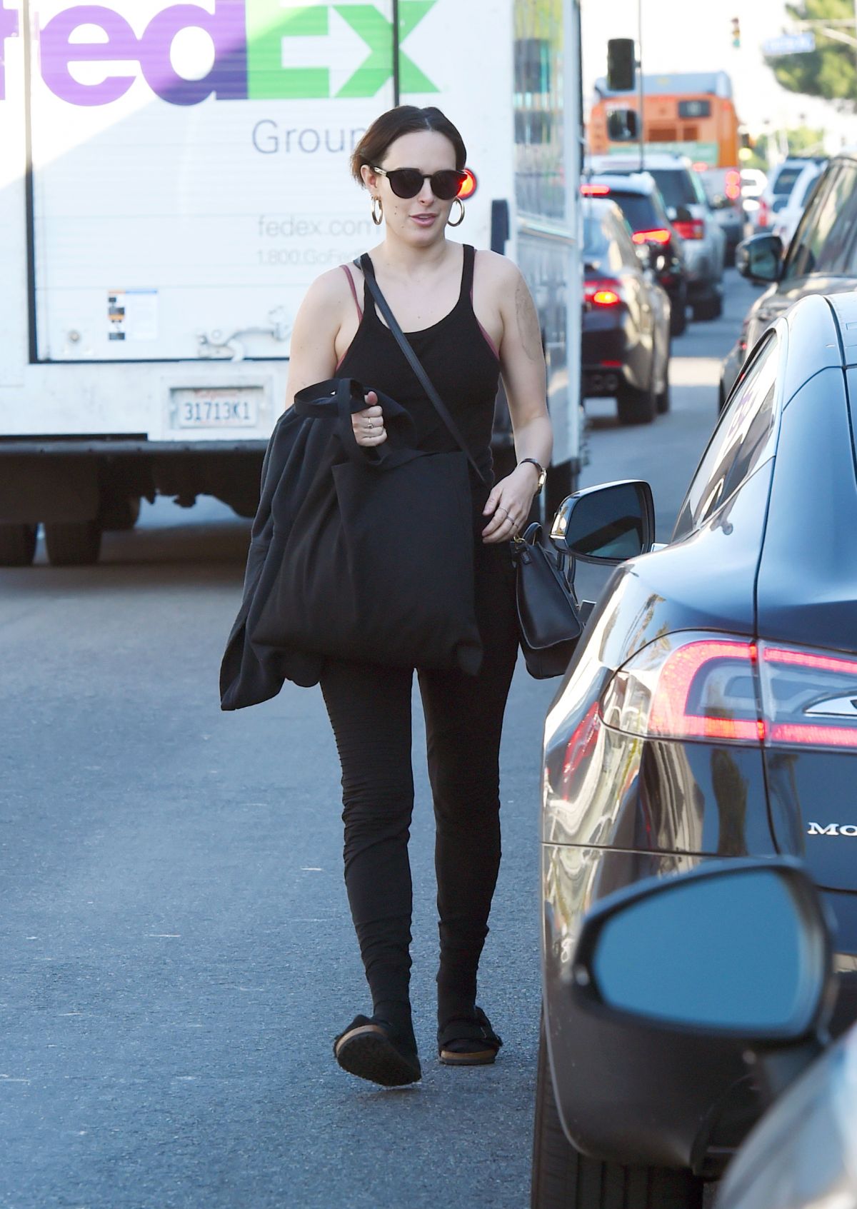 RUMER WILLIS Out and About in Los Angeles 01/09/2019 – HawtCelebs