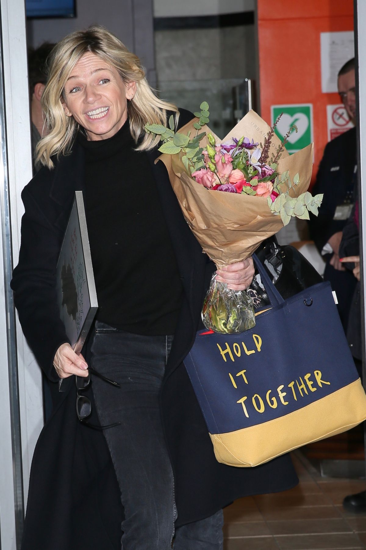 ZOE BALL Leaves BBC Radio 2 Studios in London 01/14/2019 – HawtCelebs